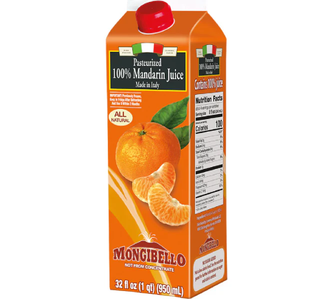 Premium Sicilian Mandarin Juices - 100% Fresh-Squeezed